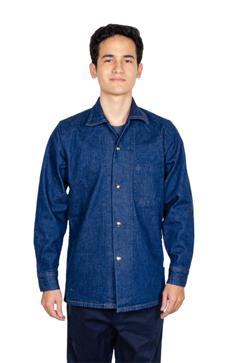 Venta de YOMPA DE MEZCLILLA PARA SOLDADOR 14 OZ | Uniformex Industrial
